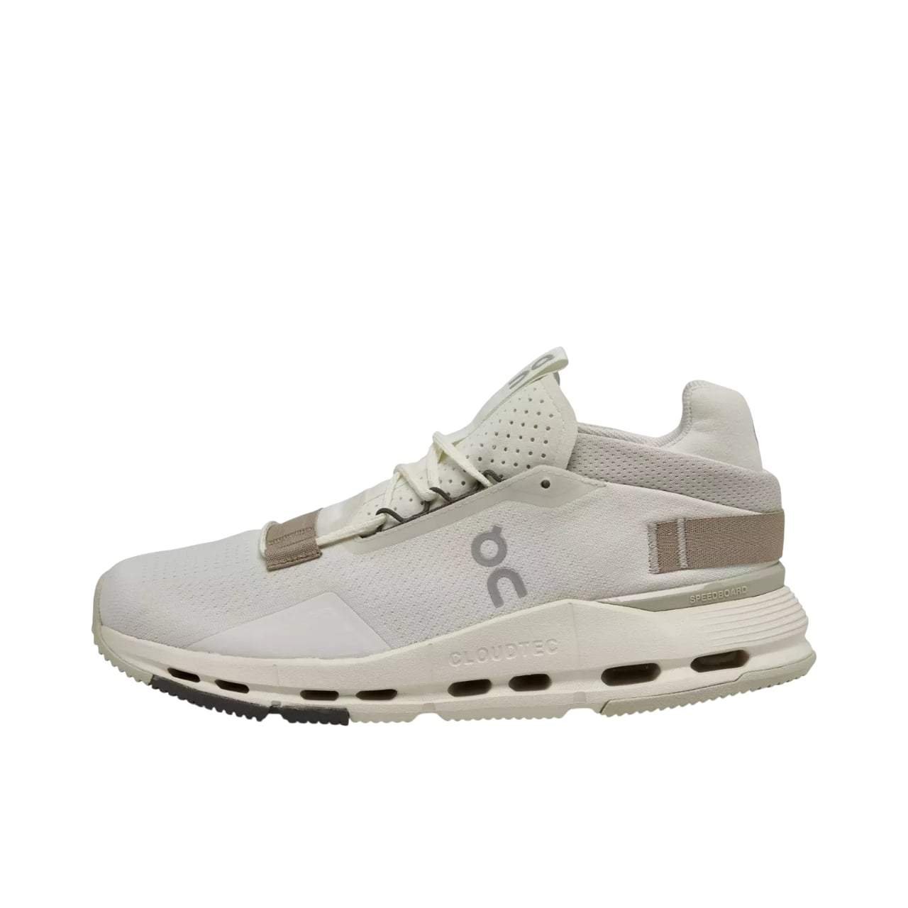 נעלי און קלאוד | On Cloudnova 2 Running Shoes Ice/Sand - Sneakers ...